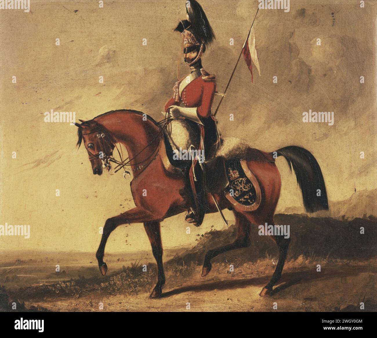 Attributed to Henry Alken (1780^-1850) - Private, 16th The Queen's ...