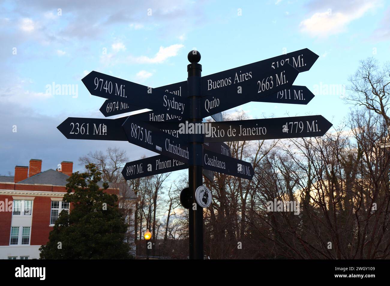 Foreign travel mileage indicator hi-res stock photography and images ...