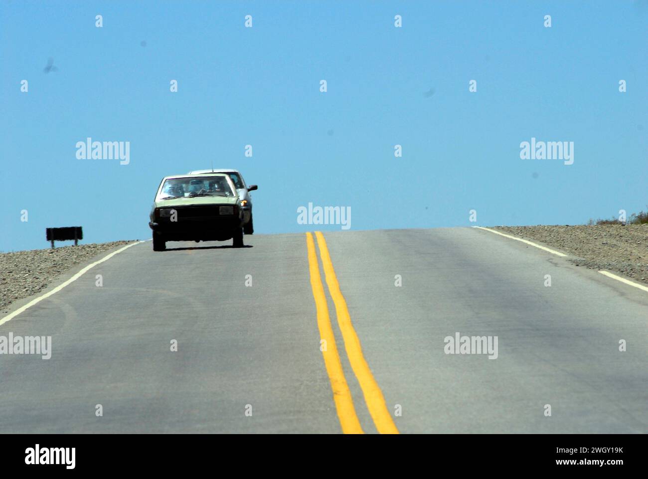 driving in a car in road traffic on the street Car in road traffic on ...