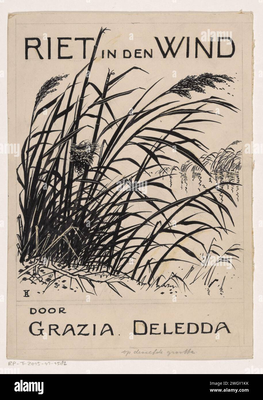 Band design for: Grazia Deledda, Riet in the Wind (Canne Al Vento ...