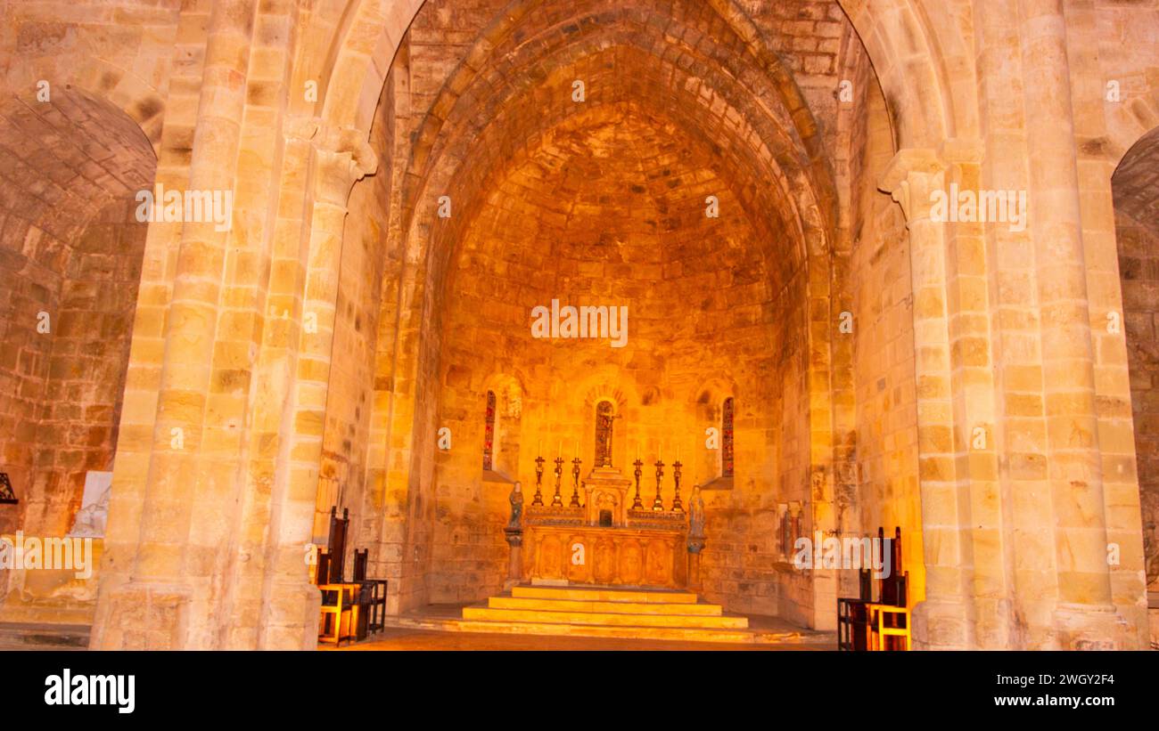 Fontfroide Abbey or Abbaye de Fontfroide is monastery in France gothic ...