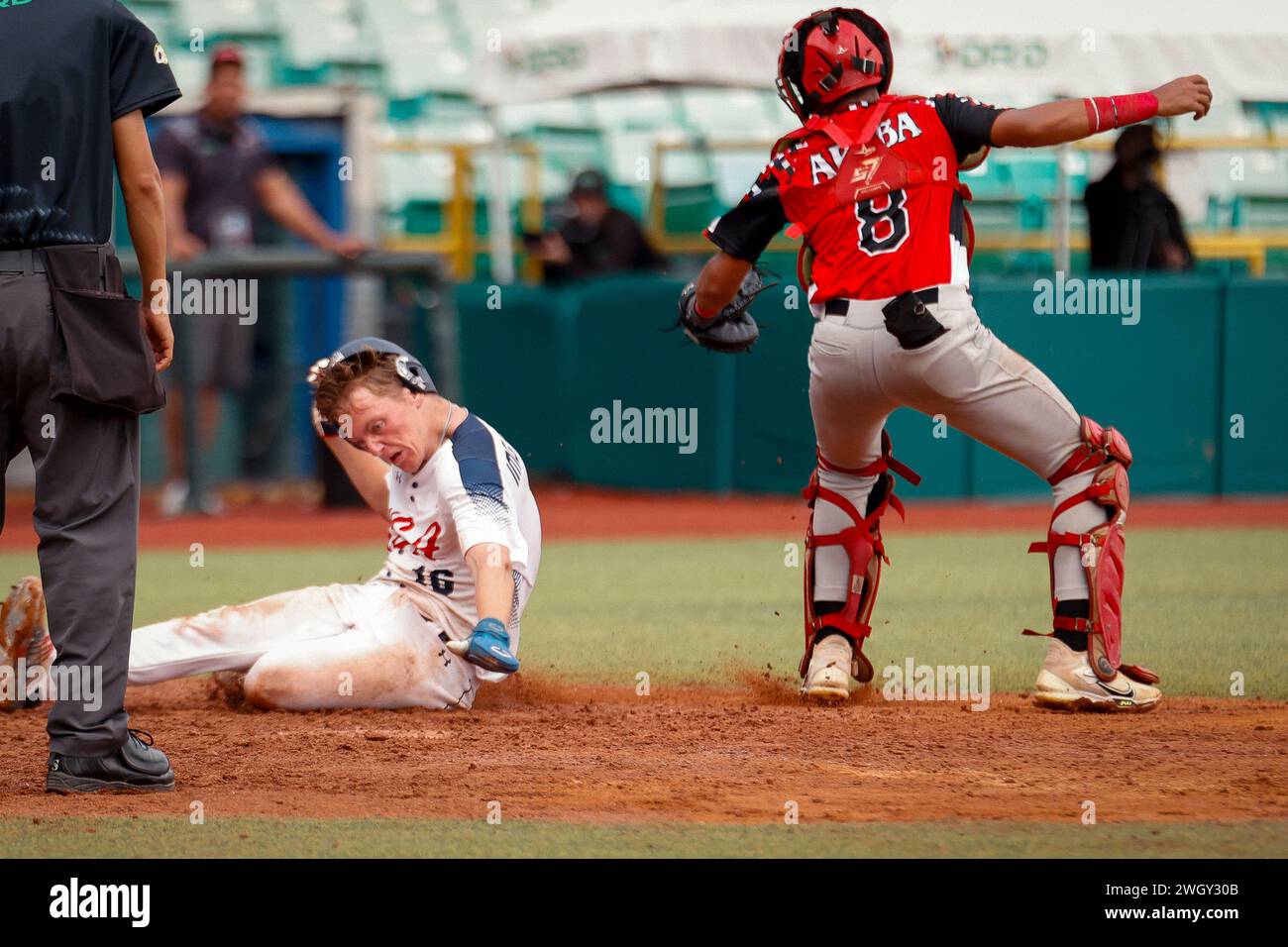 SAN JUAN, PUERTO RICO Patrick Niehus from IMG Academy (USA) in DRD ...