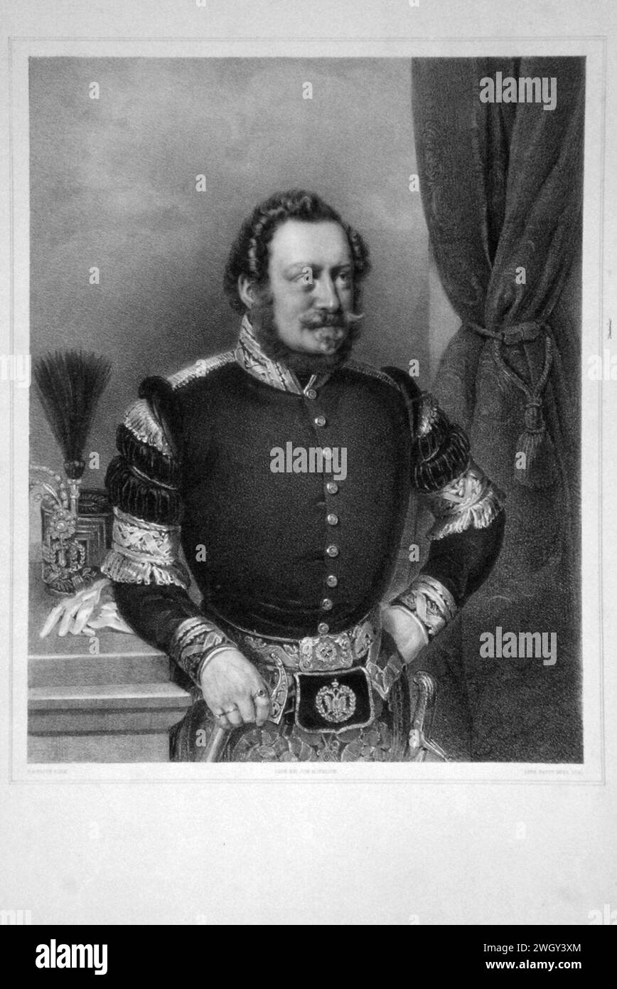 August Breuner Litho Stock Photo - Alamy