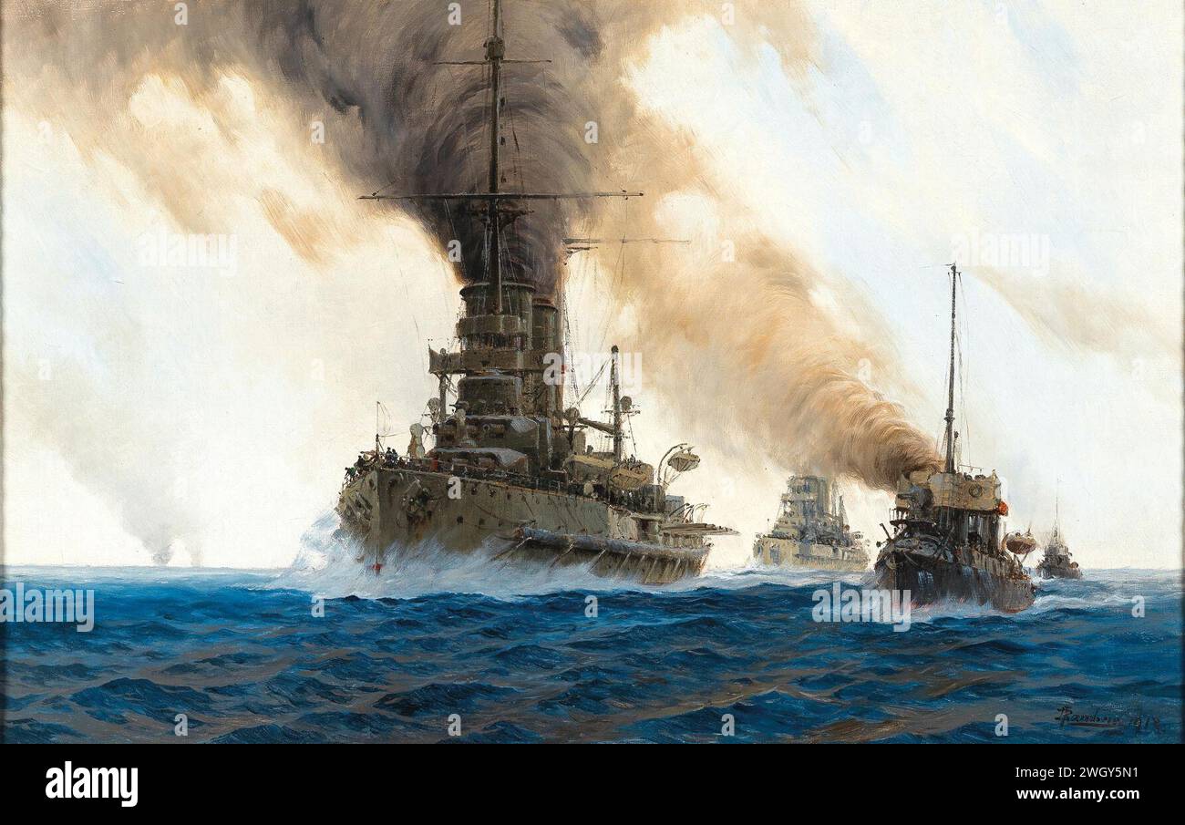 August von Ramberg K u k Kriegsflotte 1913 Stock Photo - Alamy