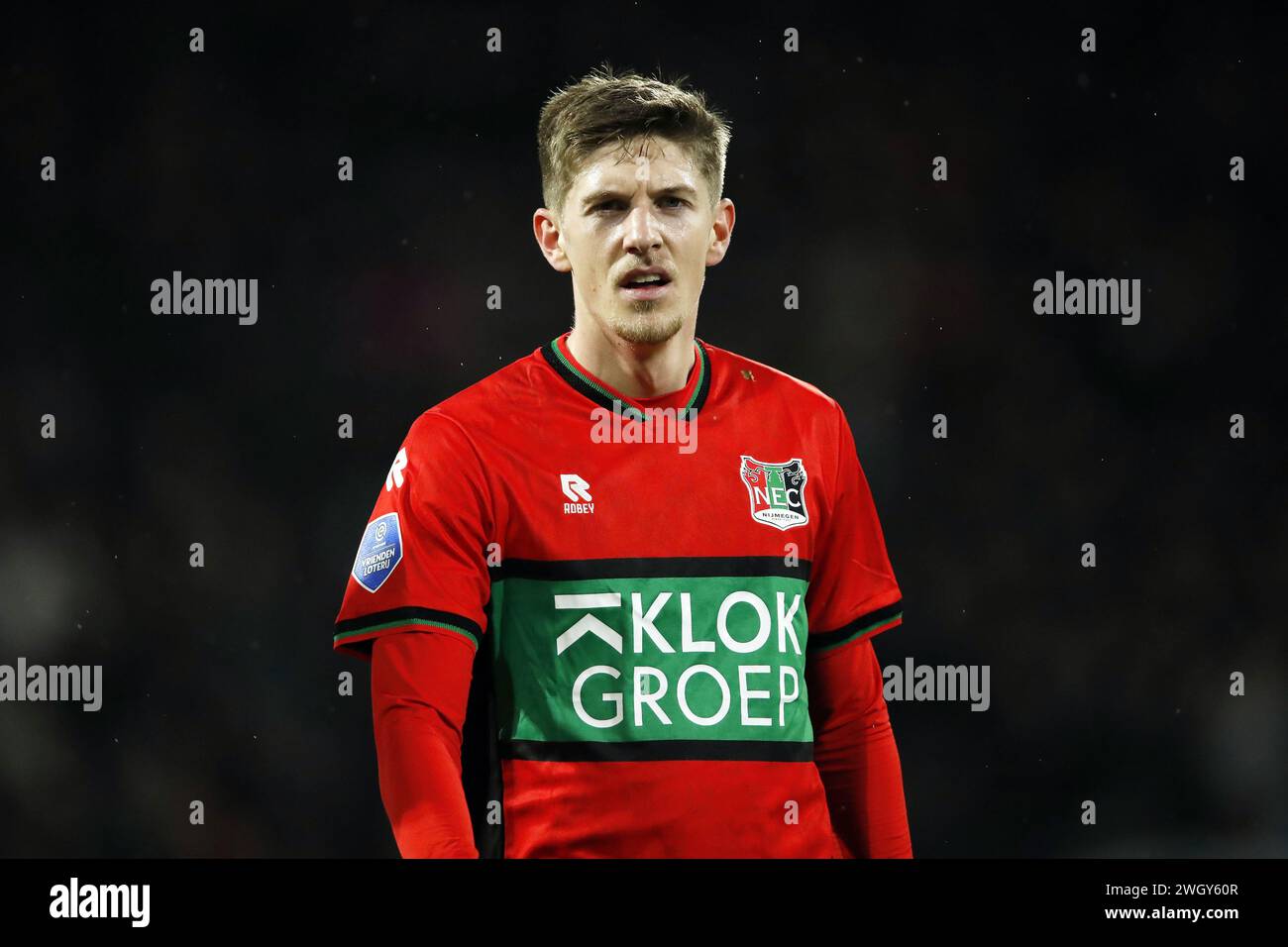 NIJMEGEN - Mees Hoedemakers of NEC Nijmegen during the KNVB Cup quarter ...