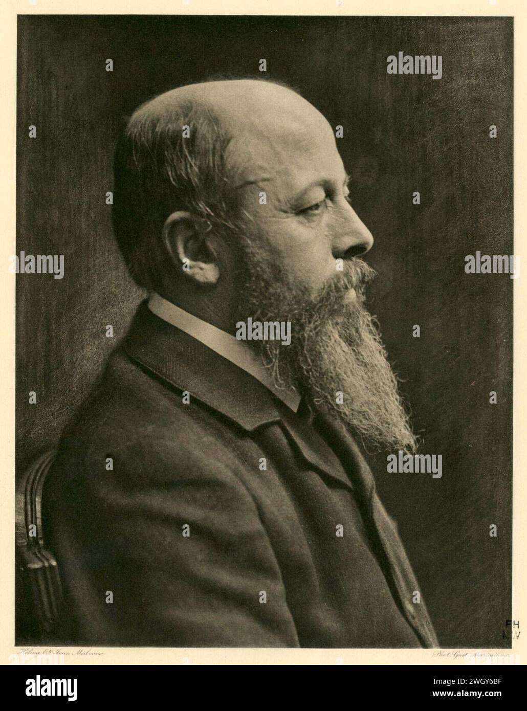 Auguste Donnay (by Gustave Marissiaux Stock Photo - Alamy