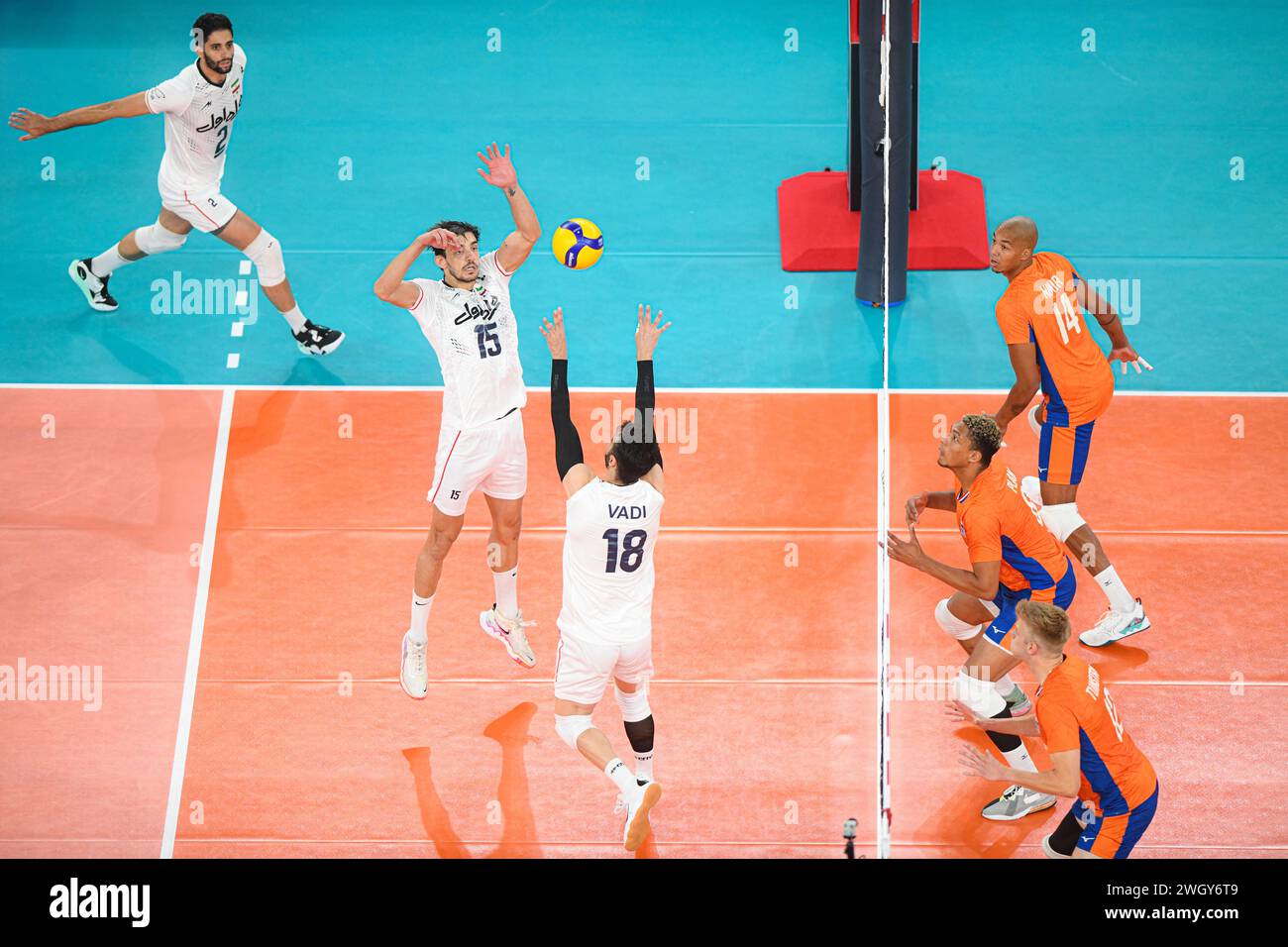 Aliasghar mojarad volleyball hi-res stock photography and images - Alamy