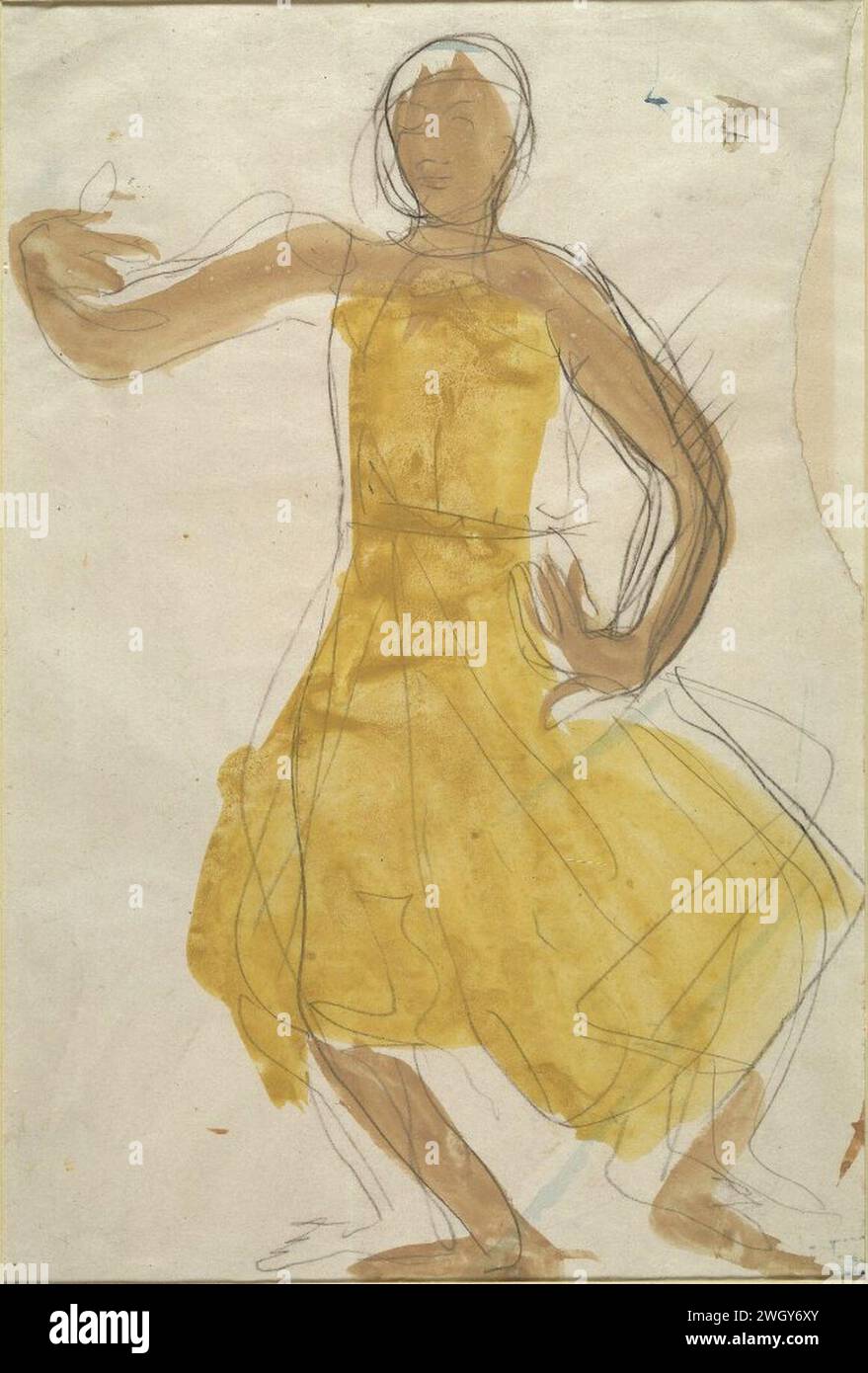 Auguste Rodin - Dancer from Royal Cambodian Ballet Stock Photo - Alamy
