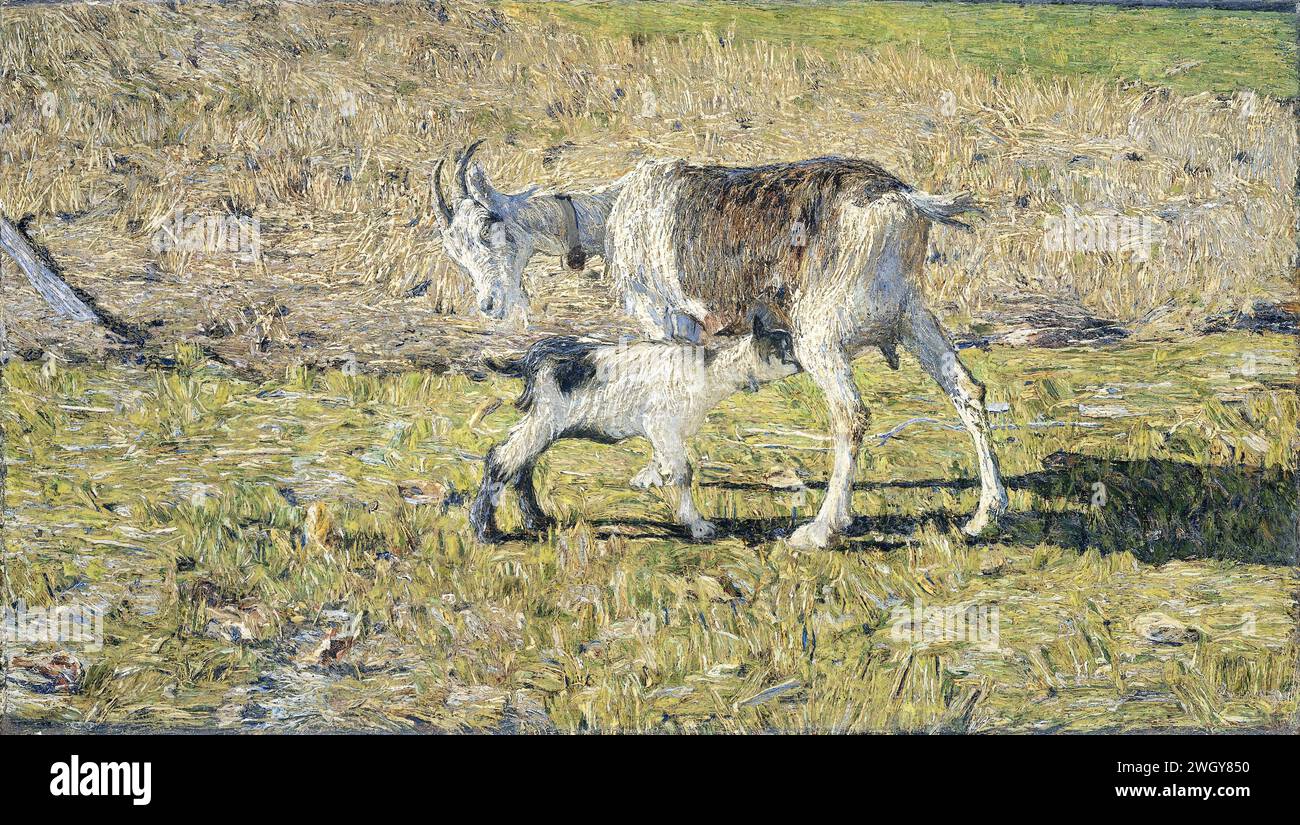 Giovanni segantini painting hi-res stock photography and images - Alamy
