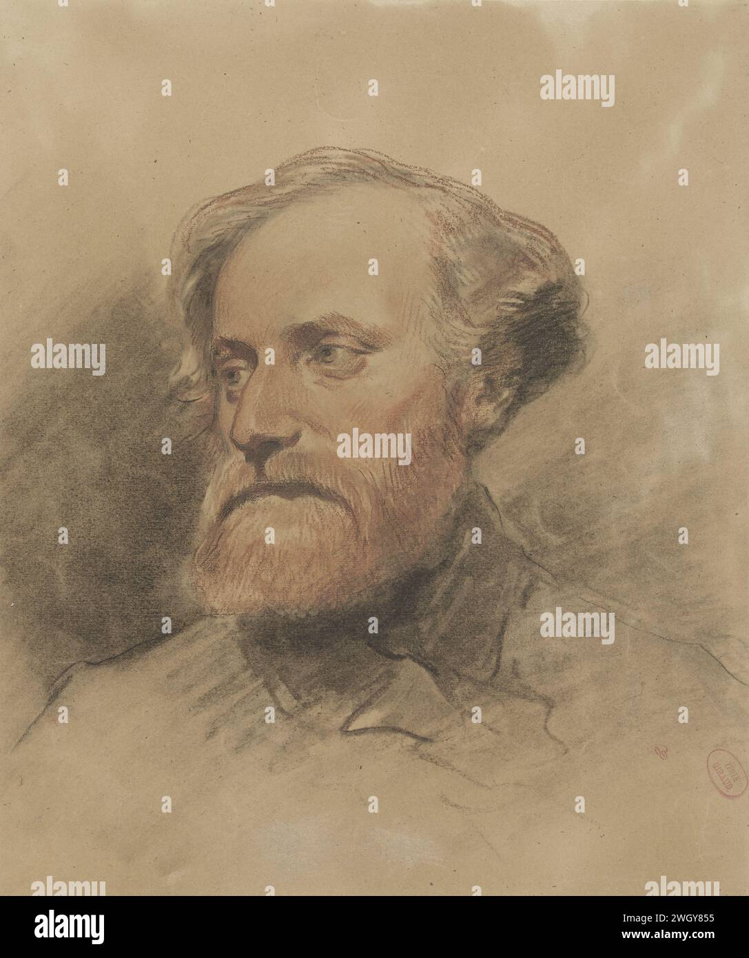 Portret van de Schilder Alexandre Gabriel Decamps, Pierre François ...