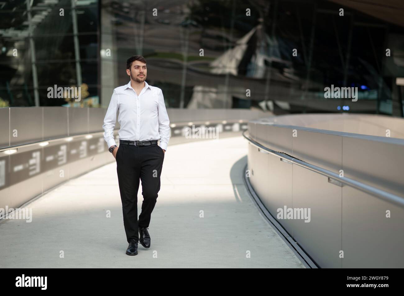 Handsome tall young businessman in hi-res stock photography and images ...