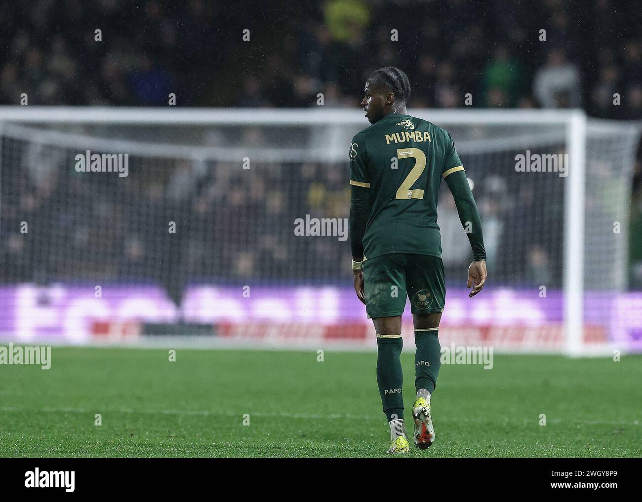 Bali Mumba of Plymouth Argyle during the Emirates FA Cup Fourth Round ...