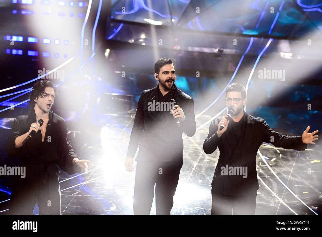 Italian operatic pop trio Il Volo performs during the 74th edition of ...