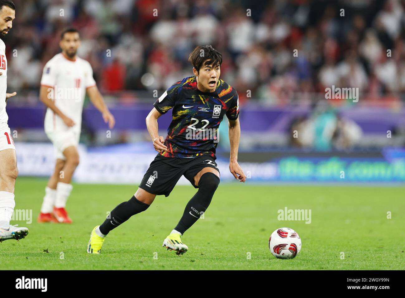 Al Rayyan, Qatar. 6th Feb, 2024. Seol Young-woo (KOR) Football/Soccer ...
