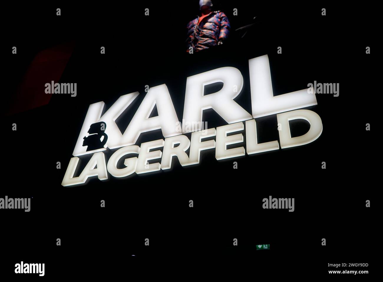 Logo de karl lagerfeld hi-res stock photography and images - Alamy
