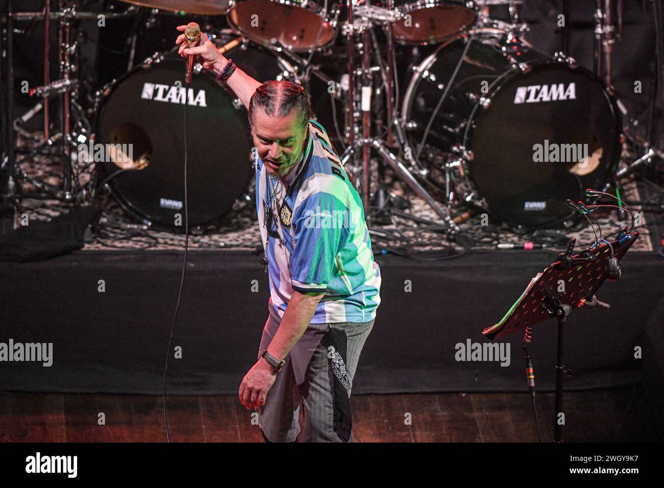 Mike Patton performing live with Mr. Bungle Stock Photo - Alamy