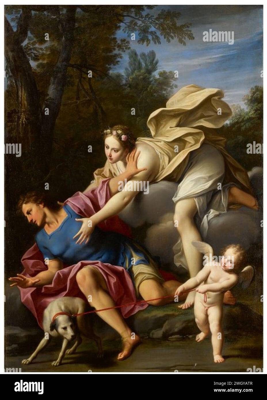 AURORA AND CEPHALUS Stock Photo - Alamy