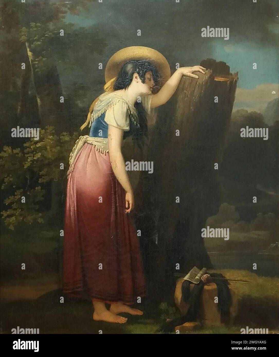 Aurore de Lafond de Fénion - Fleurette à la fontaine de la Garenne ...