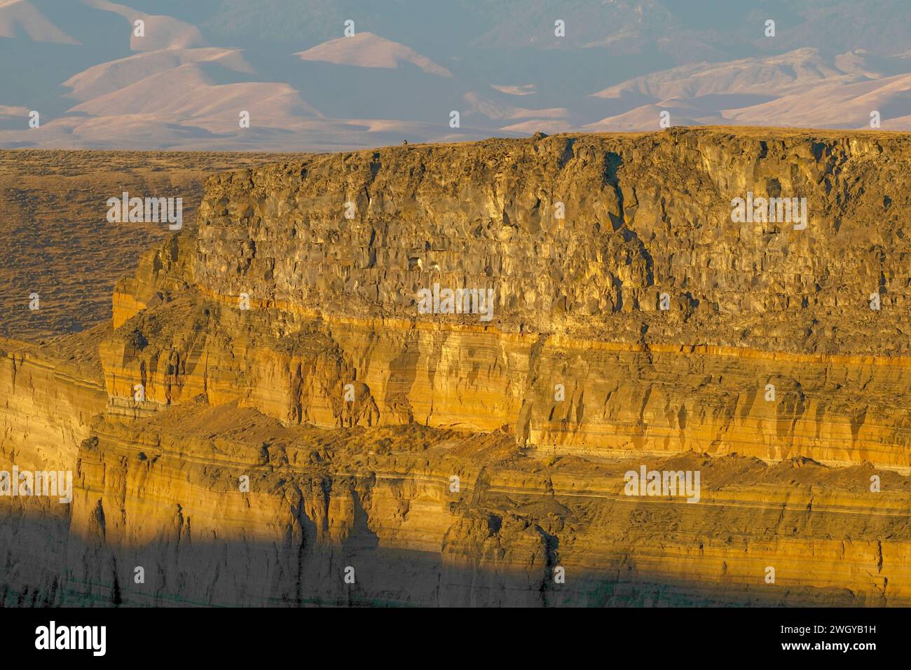 Sunrise at Snake River Canyon Idaho Stock Photo - Alamy
