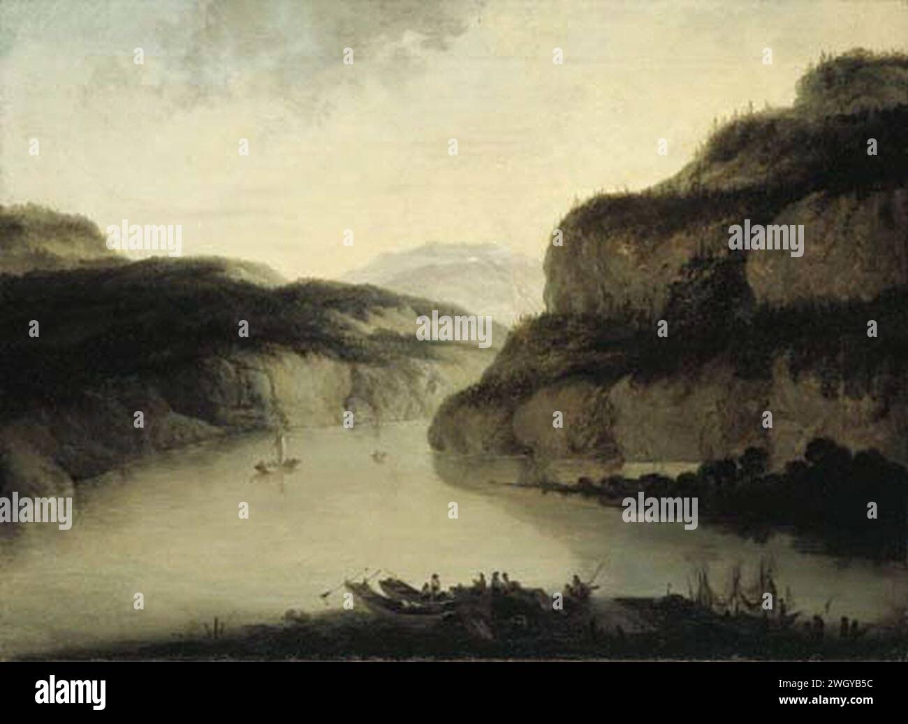 Ausblick von Flelen auf den Urnersee, um 1777 2000 GNV 01273 0066 000 ...