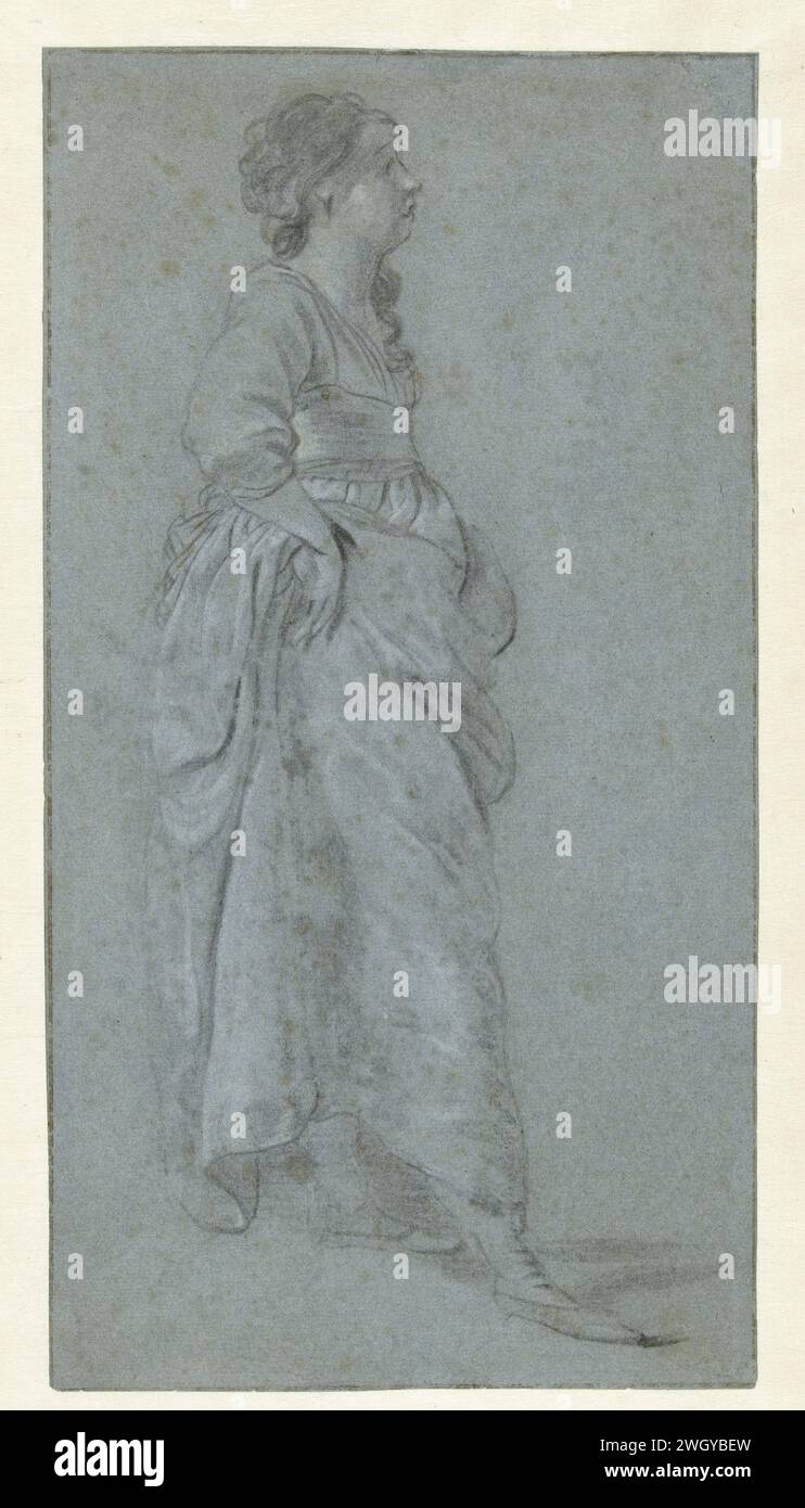 Study for a standing Minerva, Abraham van den Tempel, 1632 - 1672 ...