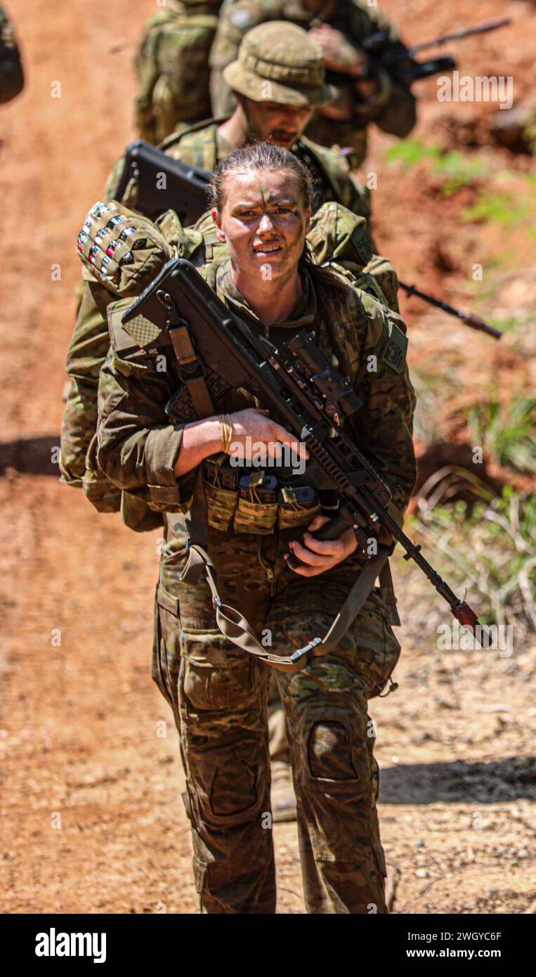 Australian soldiers during Exercise Super Garuda Shield Stock Photo - Alamy