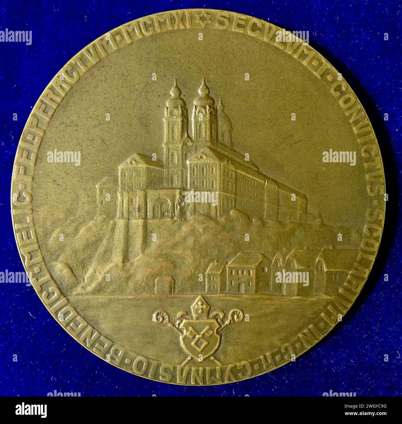 Austria 1911 Anniversary Art Nouveau Medal of Benedictine ...