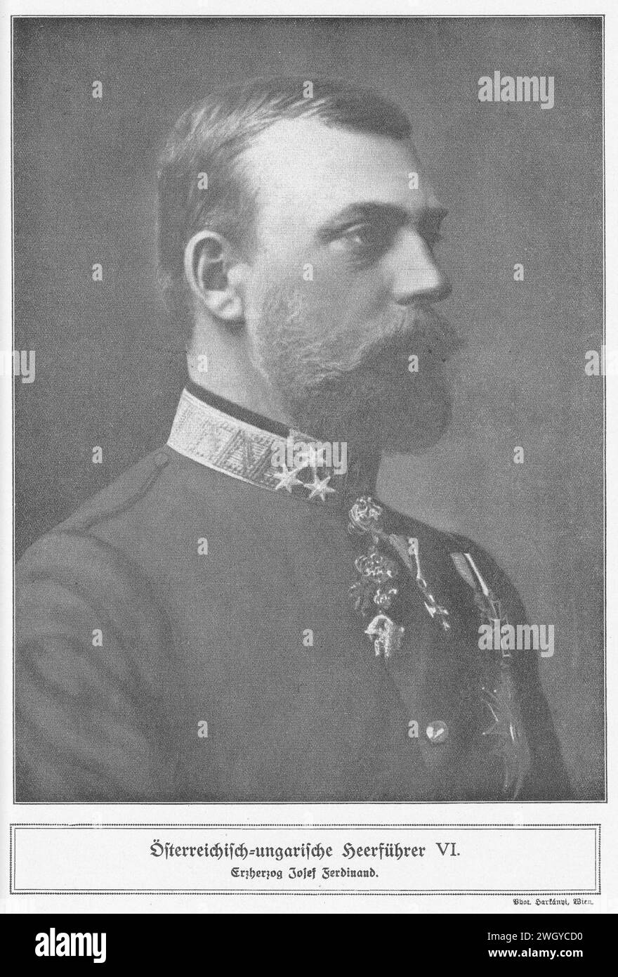 Austro-Hungarian Archduke Joseph Ferdinand WWI (51736730695 Stock Photo ...