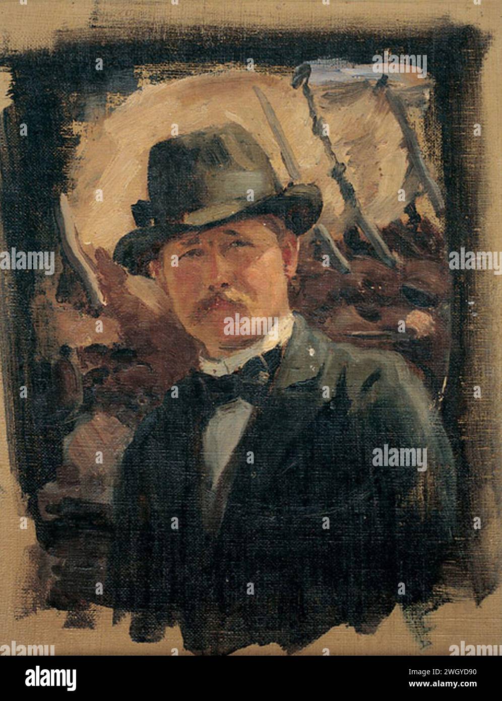 Autoportree kübaras, Paul Raud Stock Photo - Alamy