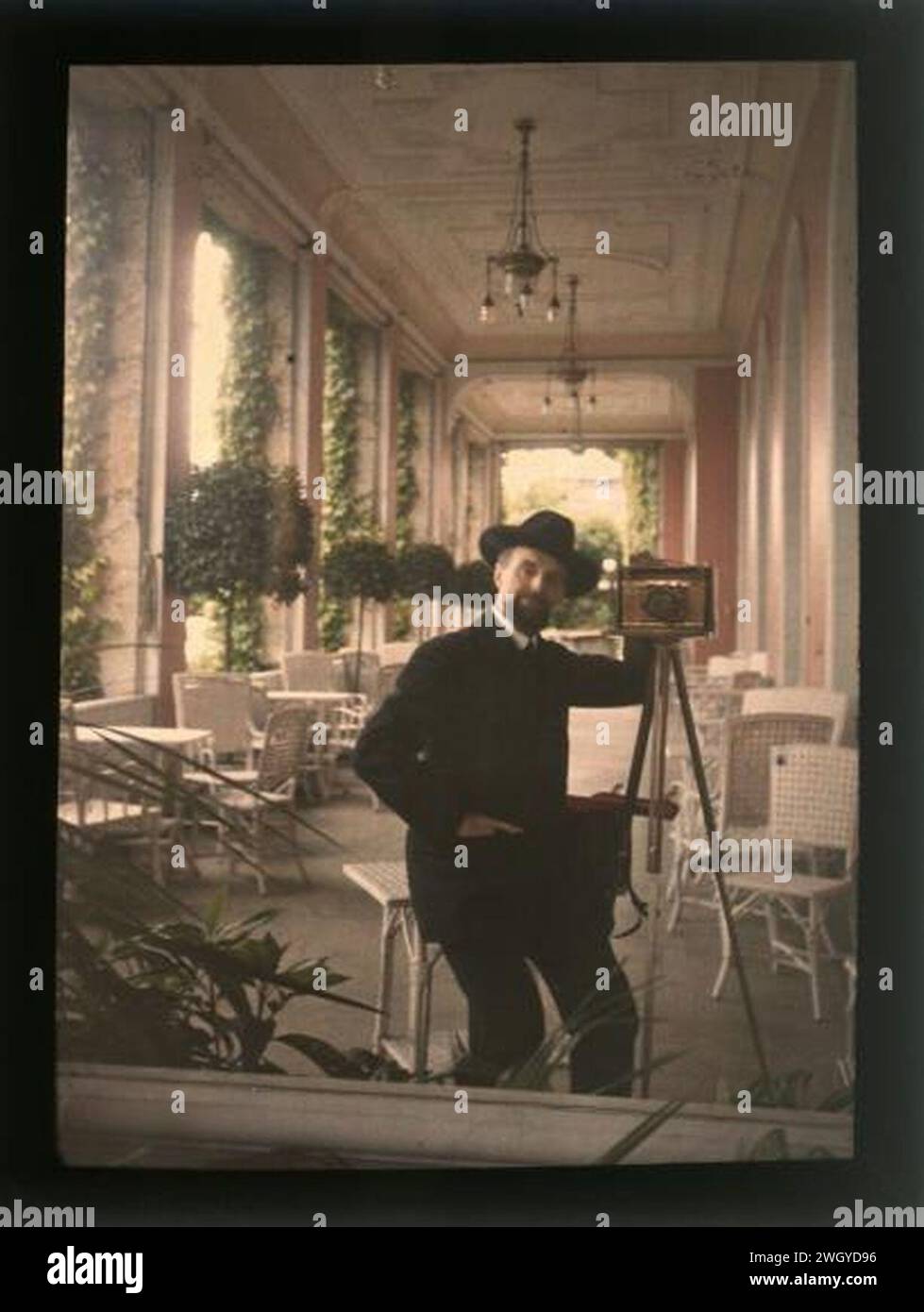 Autoportrait Léon Gimpel Stock Photo - Alamy