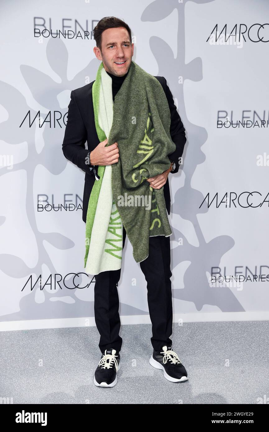 Marcel Remus bei der MARC CAIN FASHION SHOW im Rahmen der Berlin ...