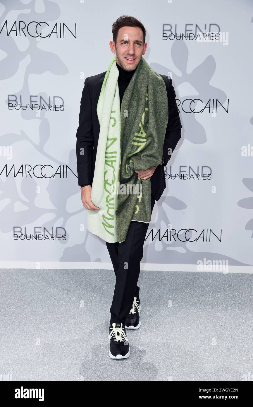 Marcel Remus bei der MARC CAIN FASHION SHOW im Rahmen der Berlin ...