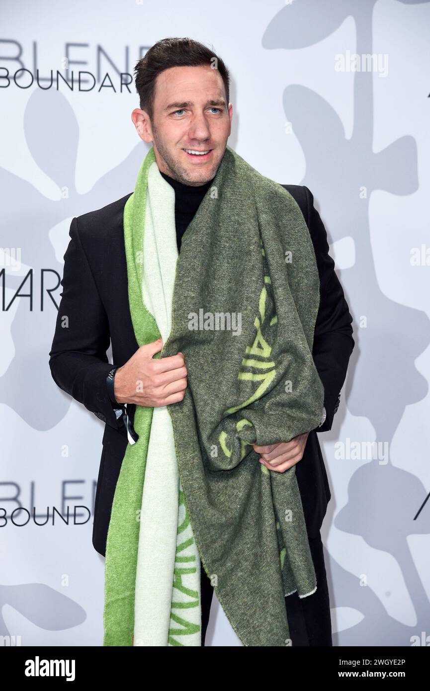 Marcel Remus bei der MARC CAIN FASHION SHOW im Rahmen der Berlin ...