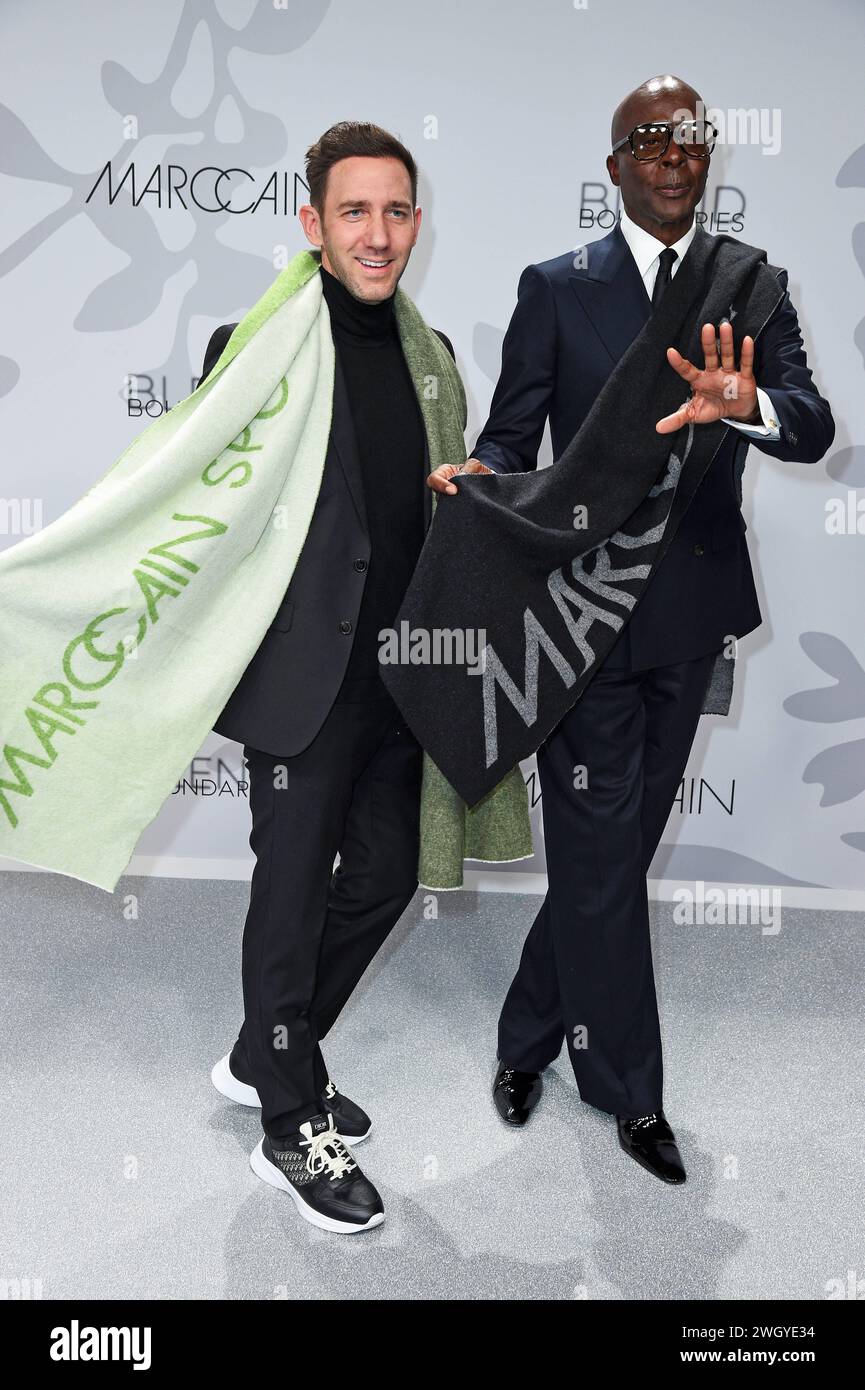 Marcel Remus, Bruce Darnell bei der MARC CAIN FASHION SHOW im Rahmen ...