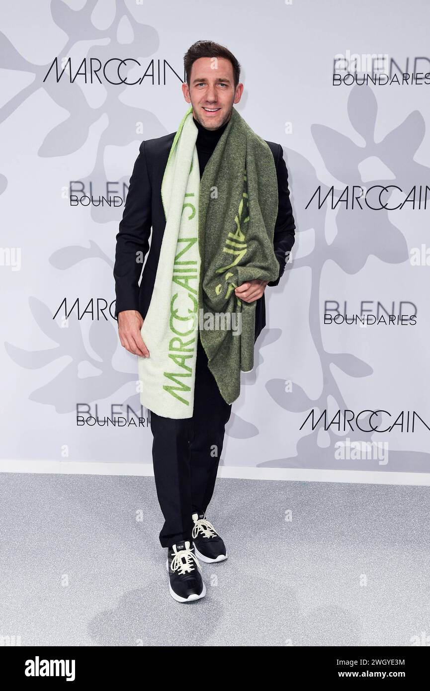 Marcel Remus bei der MARC CAIN FASHION SHOW im Rahmen der Berlin ...
