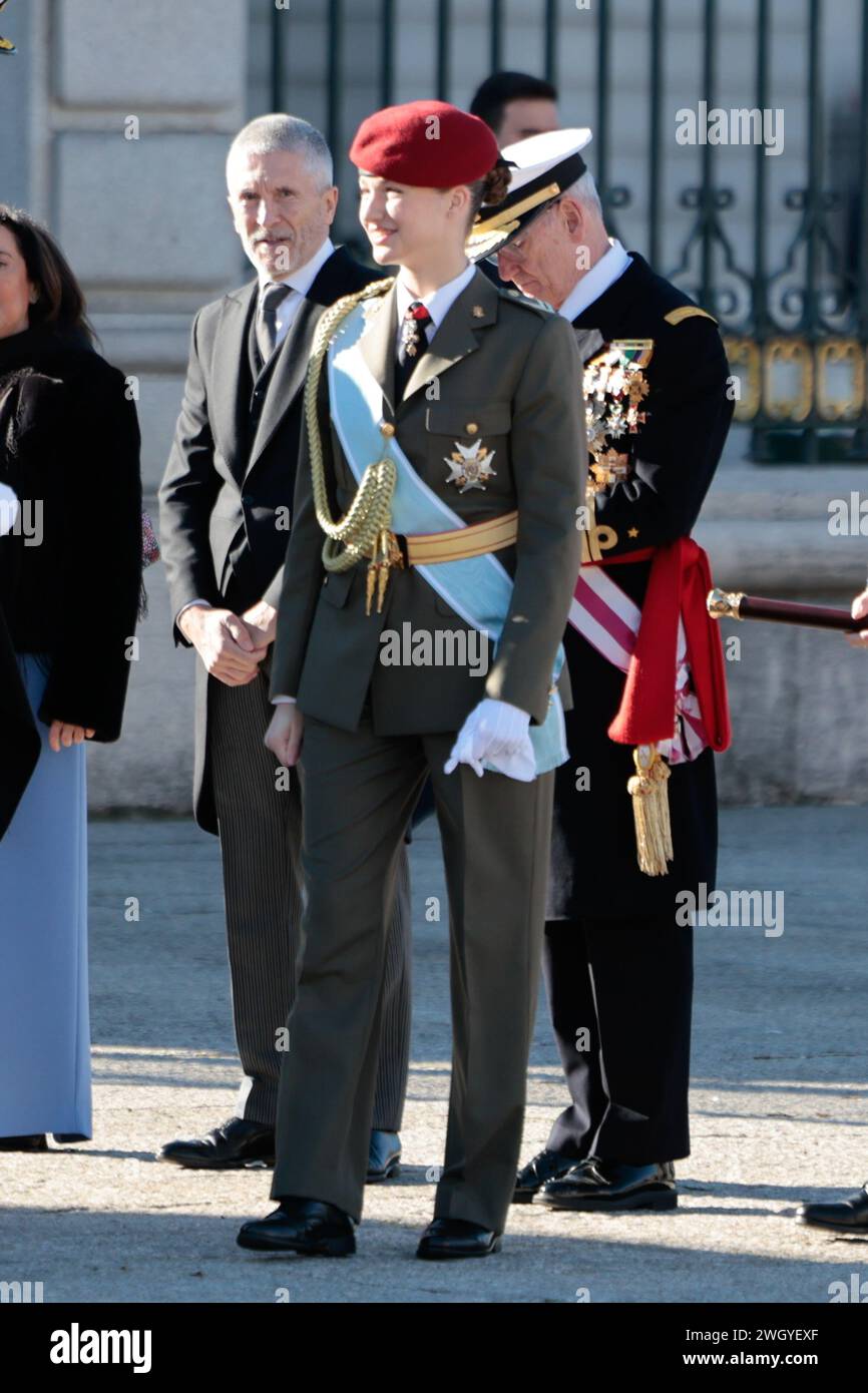 Spanish Royals Celebrate New Year's Military Parade 2024 Featuring ...