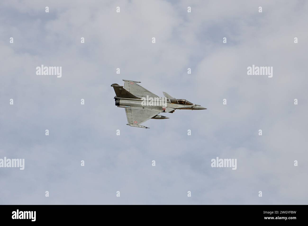 A Saudi Arabian Eurofighter Typhoon preforms during the Saudi World ...