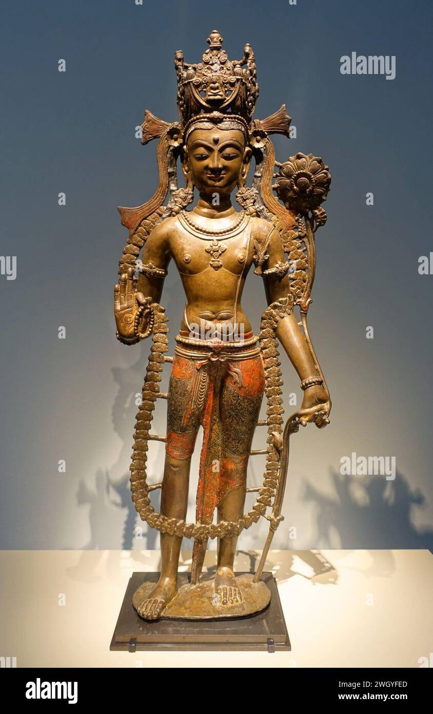 Avalokiteshvara, the Bodhisattva of Compassion, Guge kingdom, 1000-1050 ...