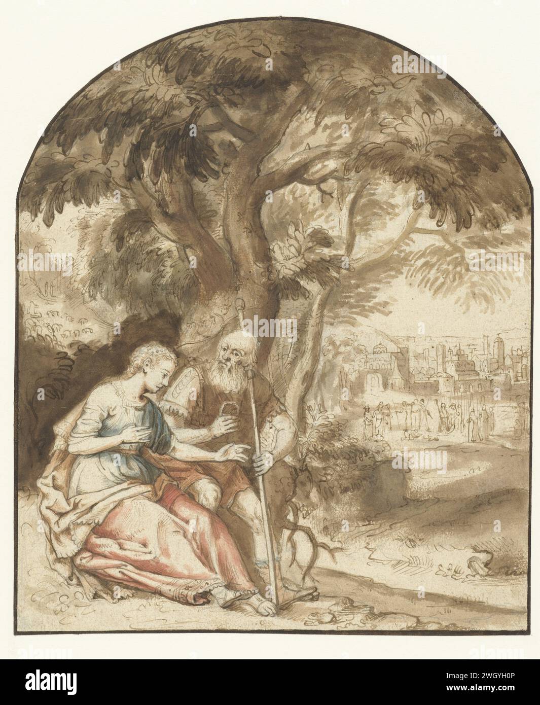 Judah and Tamar, Rembrandt van Rijn (School of), c. 1640 - c. 1650 ...