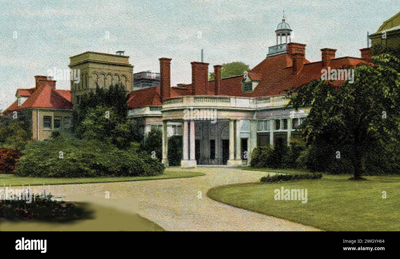 Avery Hill House in 1910 (1 Stock Photo - Alamy