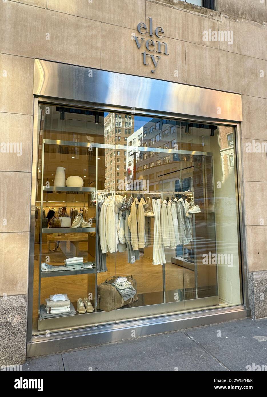 Eleventy clothing store on Madison Avenue Stock Photo - Alamy