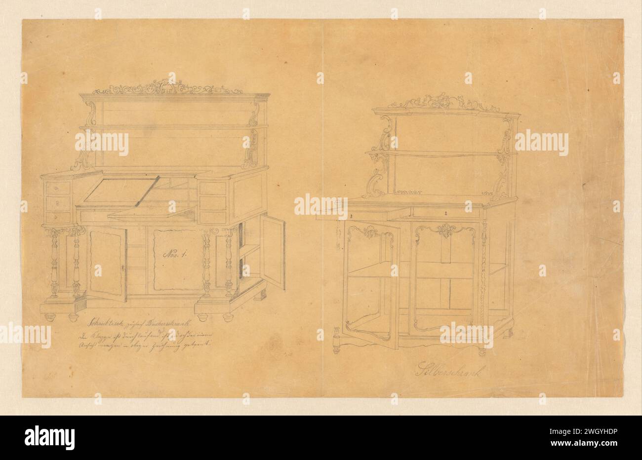 Writing furniture hi-res stock photography and images - Alamy