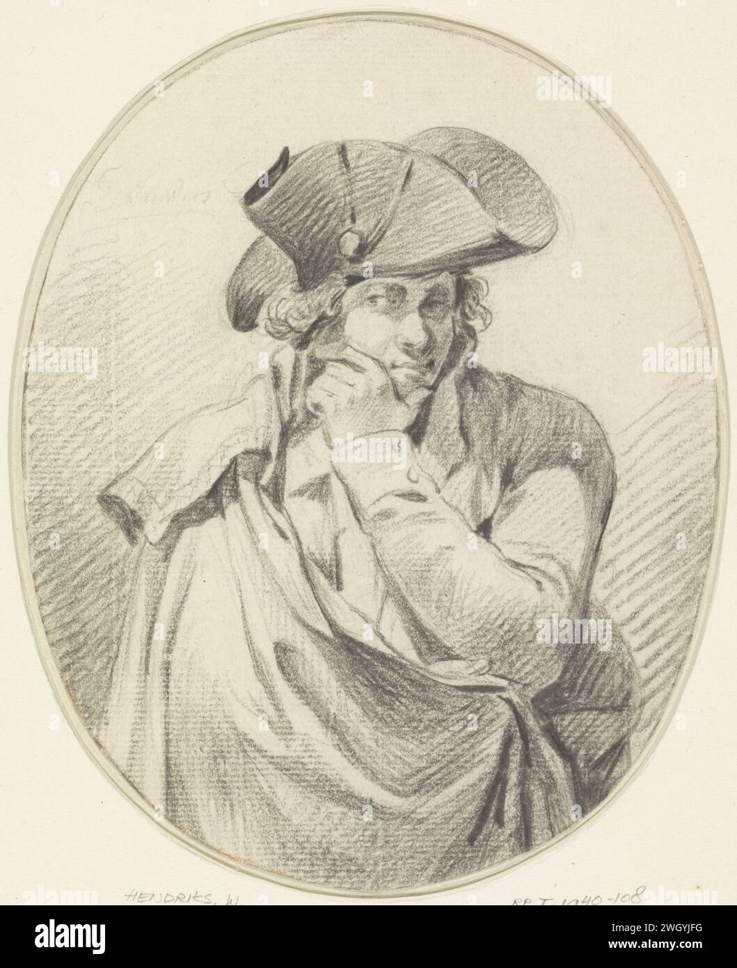 Portrait of Jacobus Johannes Lauwers, Wybrand Hendriks, 1754 - 1831 ...