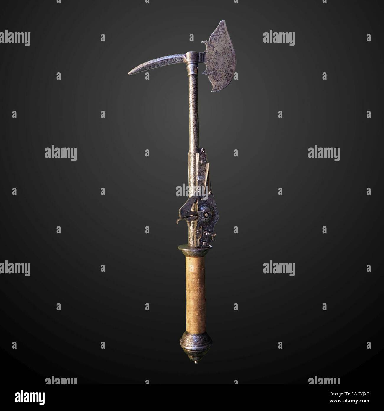 Axe-Pistol-Arm K 3-P8050291-gradient Stock Photo - Alamy