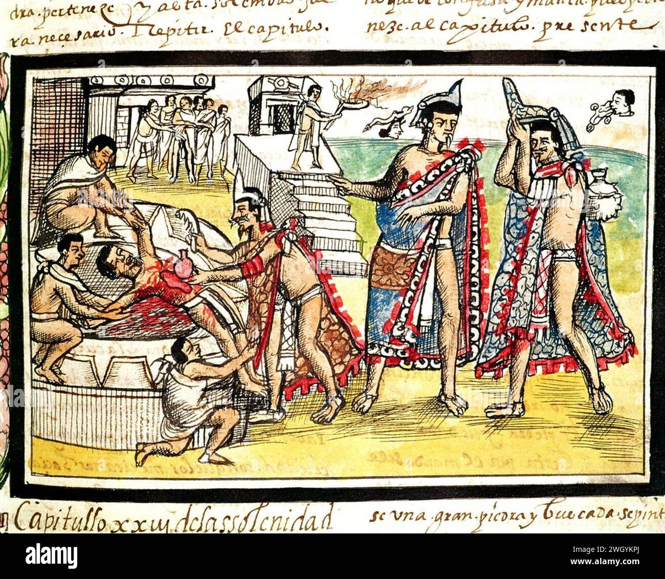 Aztec sacrifice hi-res stock photography and images - Alamy