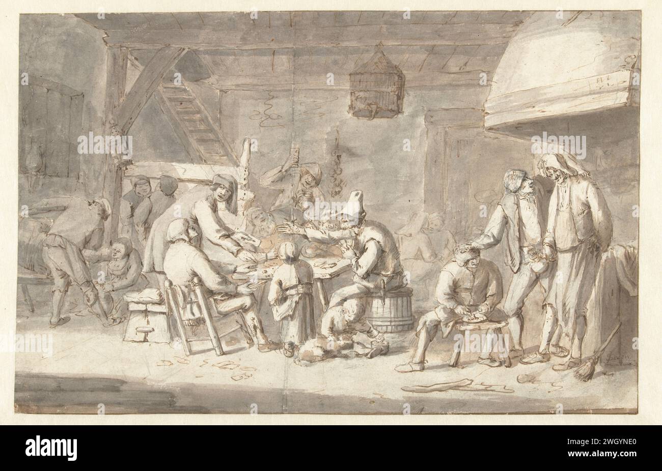 Jan steen card hi-res stock photography and images - Alamy