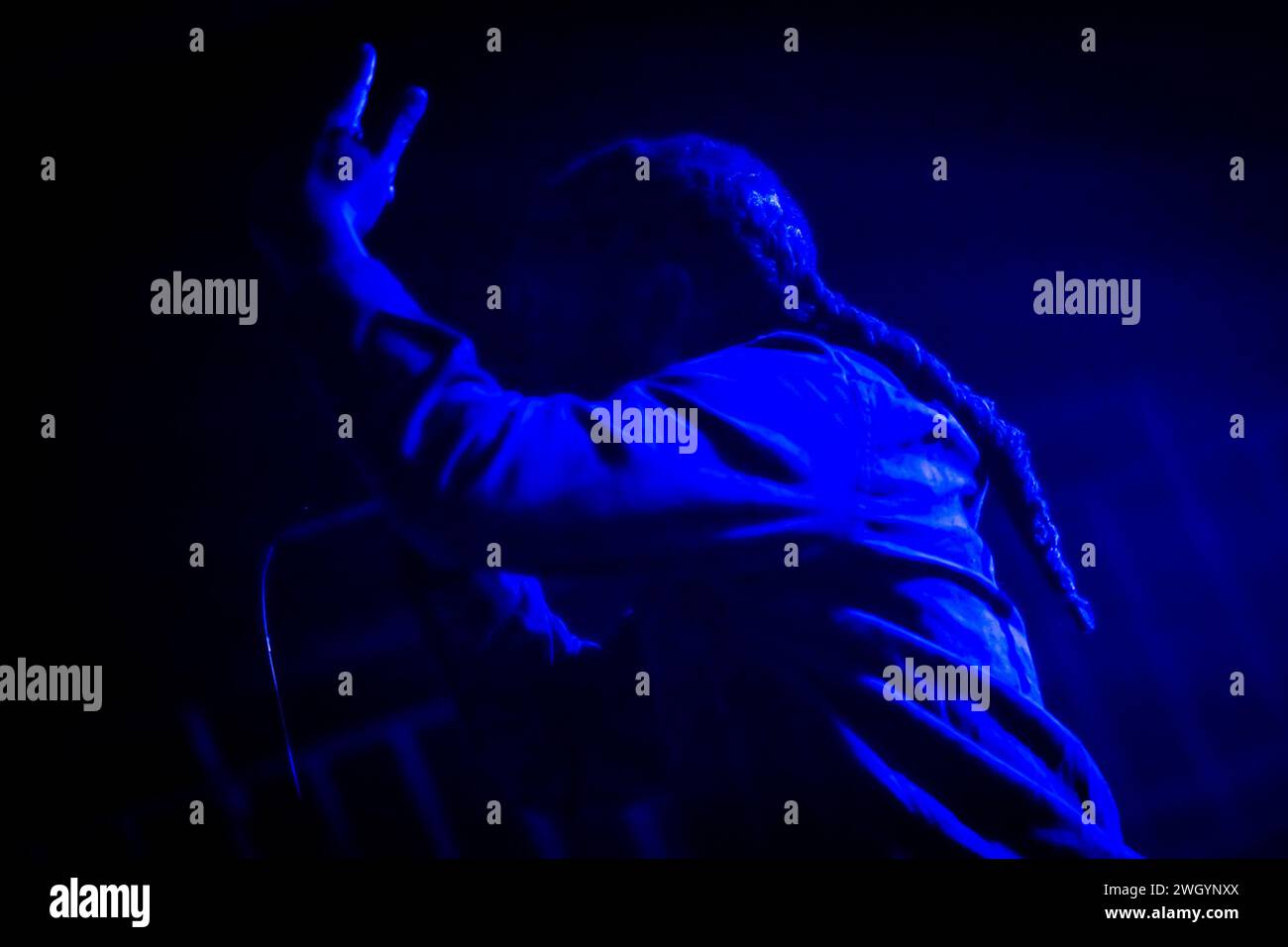 Edinburgh, Scotland. Tue 6 February 2024. American rapper Billy Woods ...