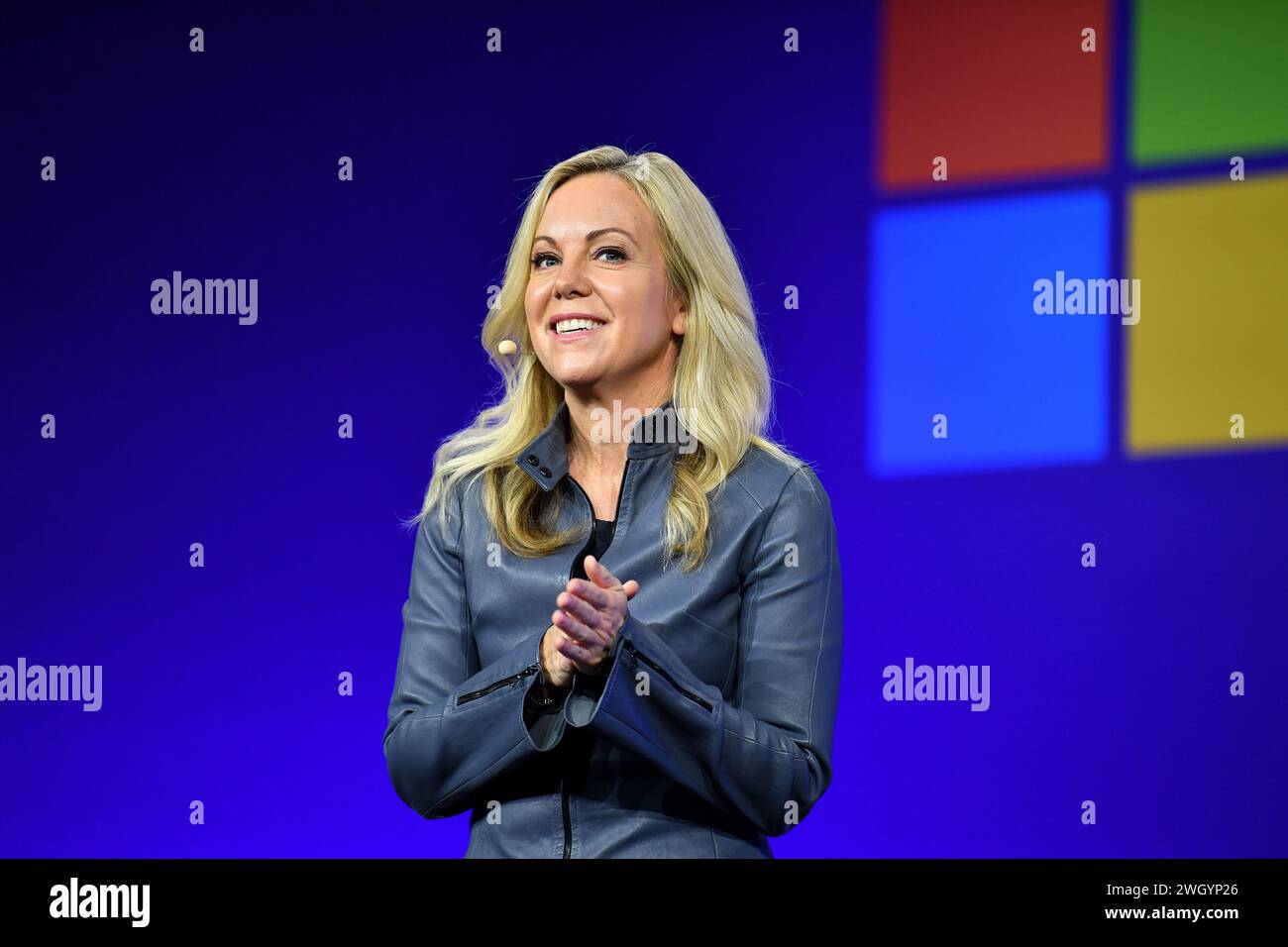 Sydney, Australia. 07th Feb, 2024. Microsoft Corporate Vice President ...