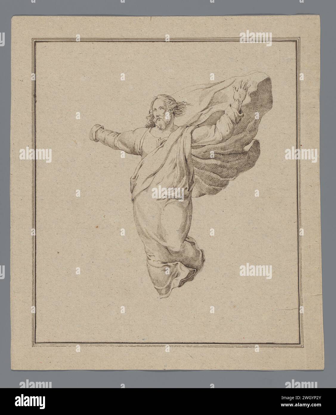 Standing Christ with raised arms, David Pièrre Giottino Humbert de ...