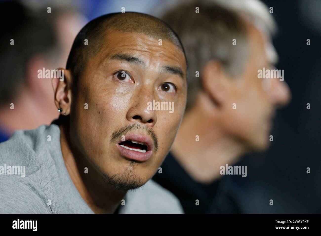 Ahmad Bin Ali Stadium, Al Rayyan, Qatar. 6th Feb, 2024. Cha Du-ri coach ...